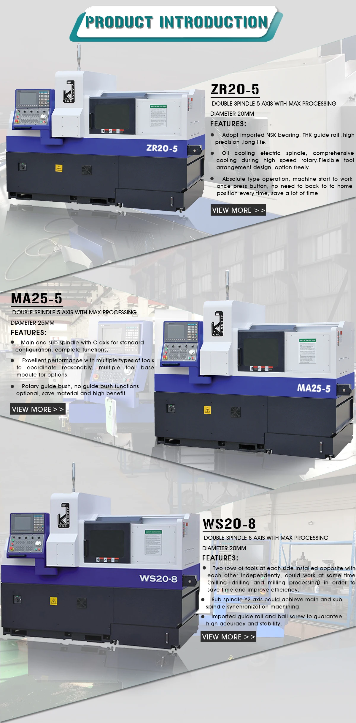 Nanjing Jianke Machinery Co., Ltd. - CNC lathe, automatic lathe