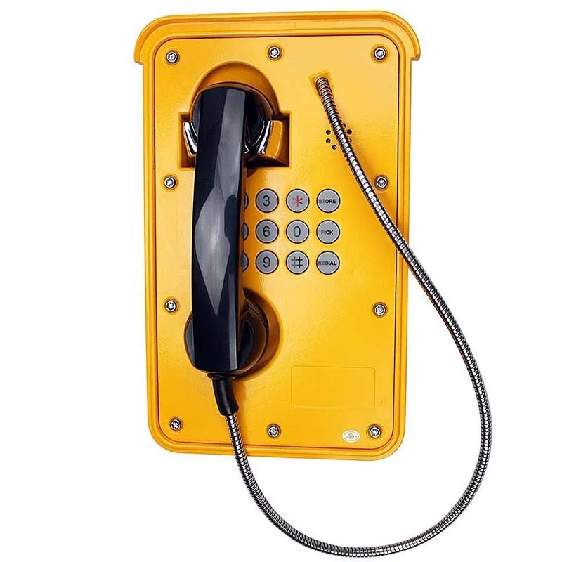 Hot Waterproof Pedestal Call Box Station Outdoor Telephone - Buy ...