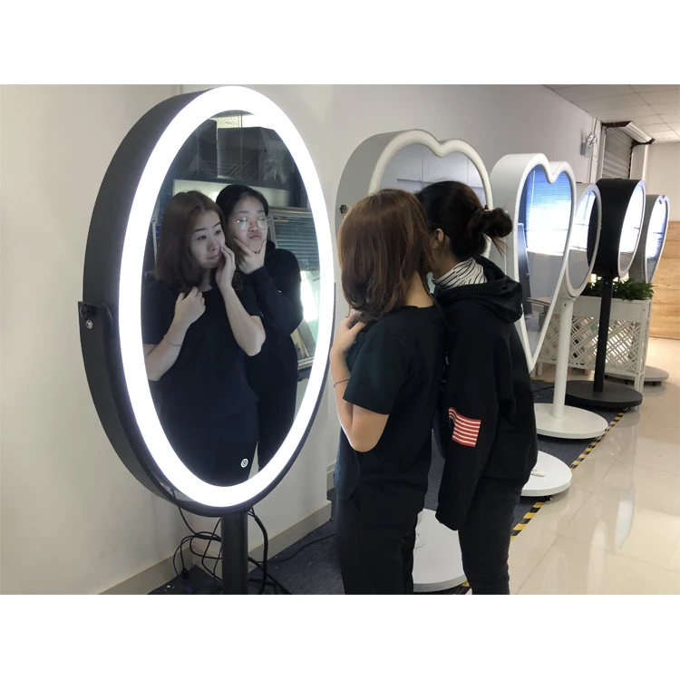 Selfie Station Booth,Stand Alone Lcd Advertising Photo Booth,Totem ...