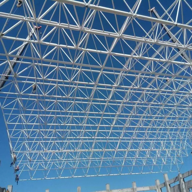 Space Frame Steel Structure Bolt Ball And Nodes Joint Structure Roofing ...