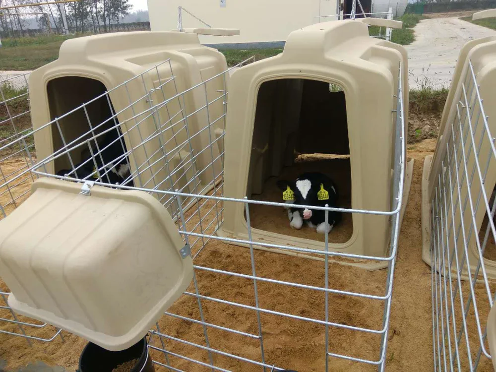 Portable Cattle Equipment Calf Hutch - Buy Calf Hutch,Portable Calf ...