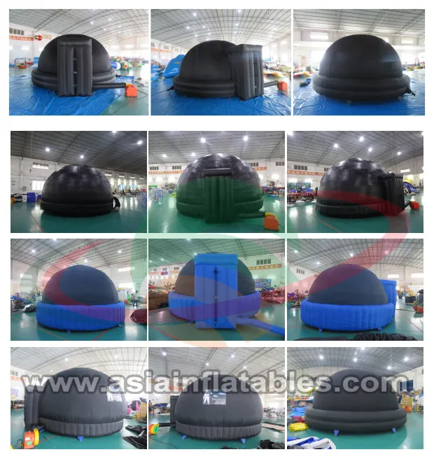 Custom 360 Degree Fulldome Inflatable Planetarium Dome