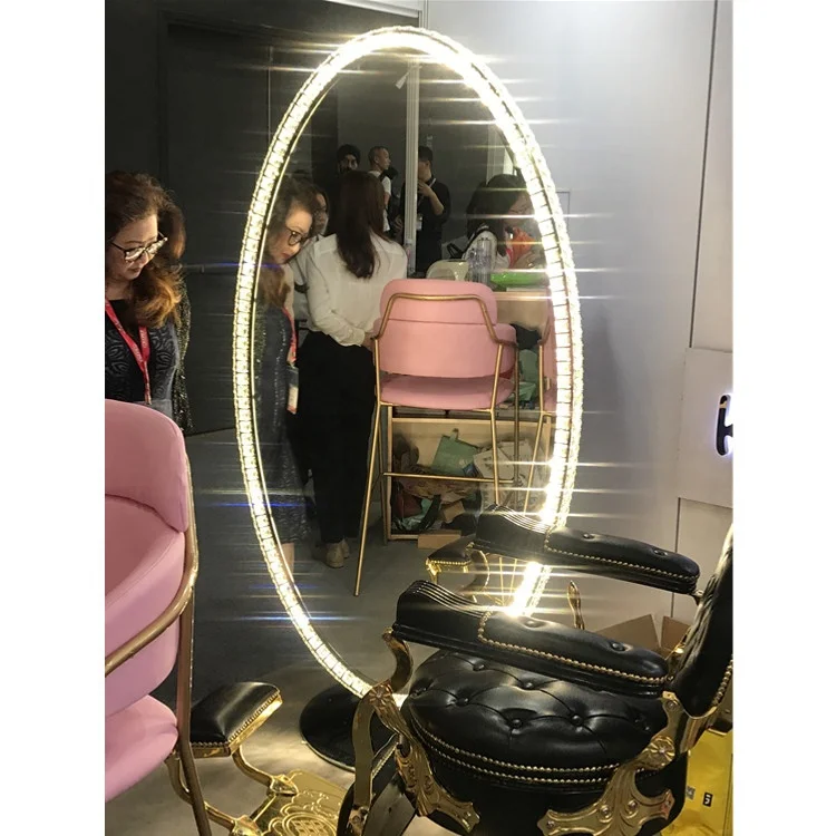Barber Station Led Makeup Wall Mirror - Buy Wall Mirror,Led Makeup ...