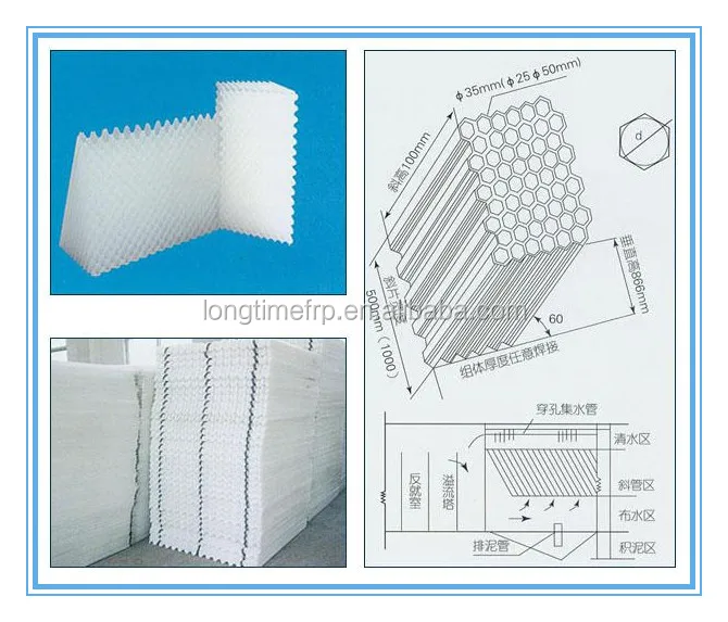 PP Lamella Clarifier Tube - Efficient Waste Water Treatment