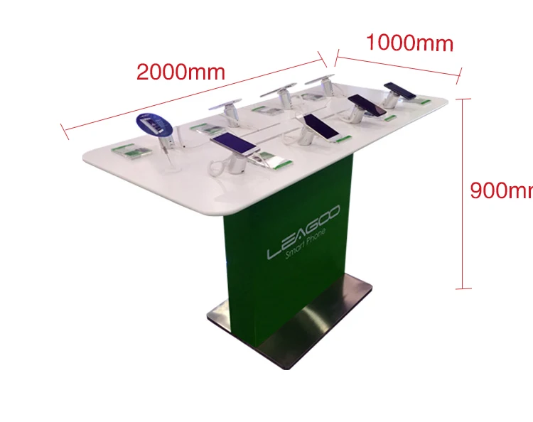 Factory Price Custom Mobile Phone Display Table Cell Phone Shop Layout ...