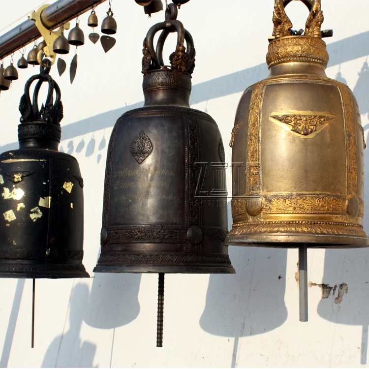 Custom Antique Large Metal Brass Bronze Church Bell - Buy Church Bell ...