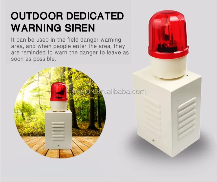 Outdoor Waterproof Electronic Alarm Siren Metal Box - Buy Waterproof ...