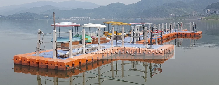 Floating Dock Plastic Pontoons - Buy Plastic Pontoon Floats For Boats ...