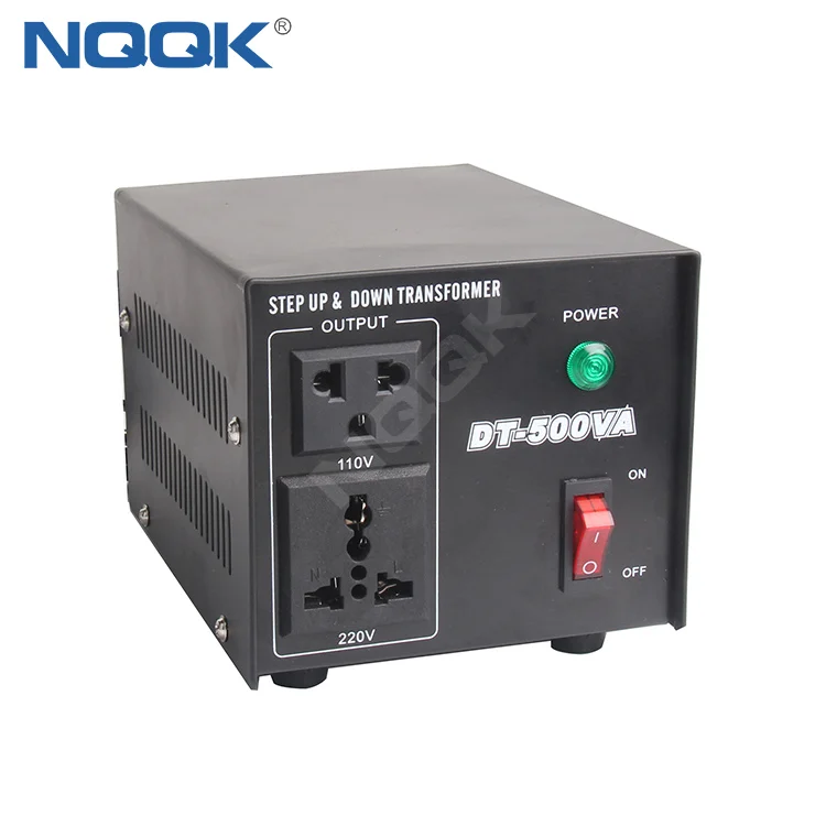 Power Voltage Converter DT-500W - Step up and down Transformer