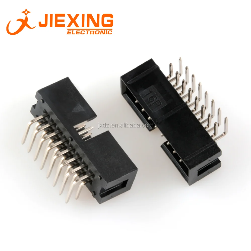 DC3 IDC Connector Male Header for Ribbon Cable - Gold Plated