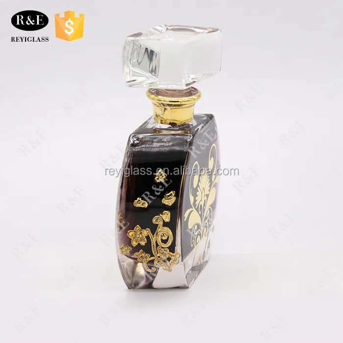 Dubai Perfume Glass Decanter Bottle for Oud in 100 Ml