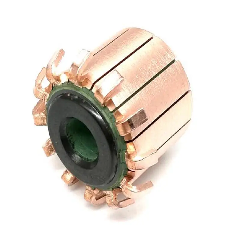 12 Segments Hook Type Commutator OD23*ID8*H22 Starter Commutator