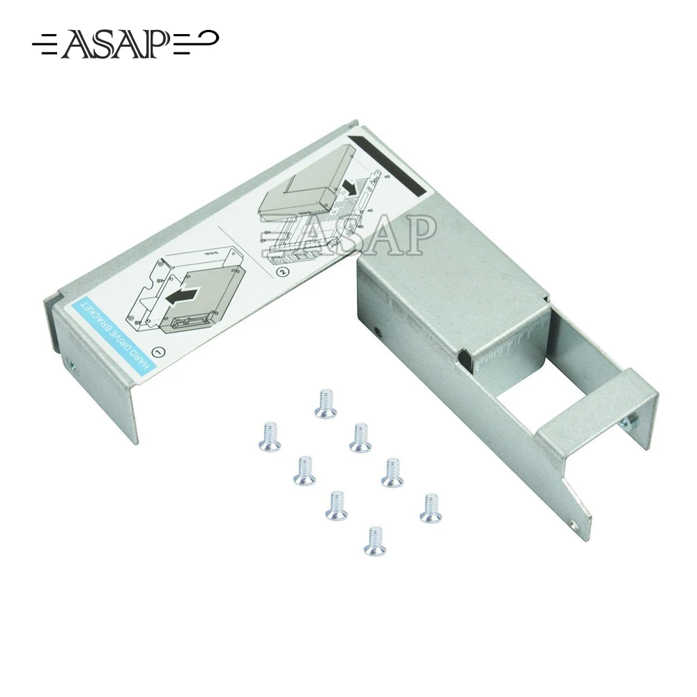 ASSOONAP 9W8C4 SSD Adapter Bracket - Fit 2.5" Drives in 3.5'' Bay