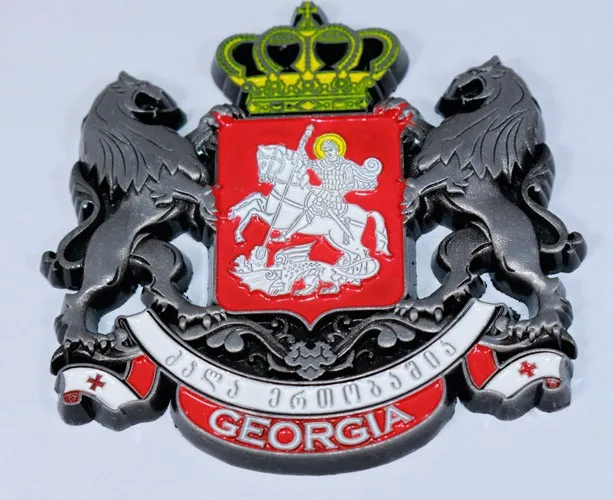 The Georgian National Emblem Tourism Souvenirs Fridge Magnet - Buy ...