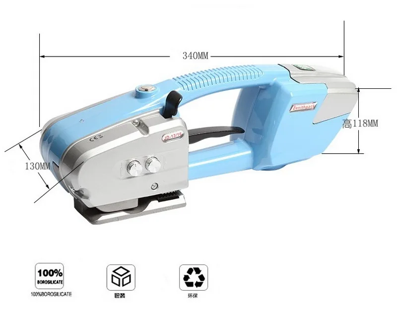 Jd13/16 Handheld Electric Strapping Machine For Pp/pet Plastic ...