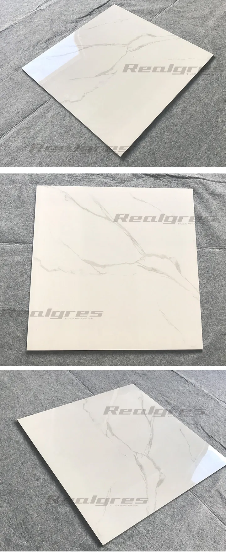 White Marble Price Grade A 600x600mmm Kajaria Floor Digital Ceramic ...