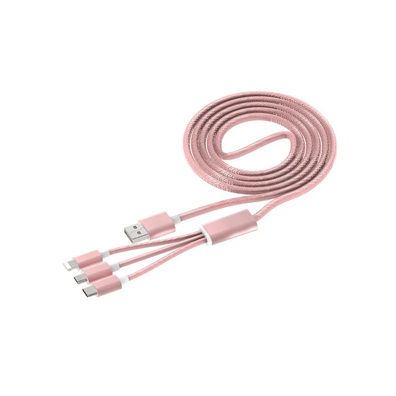 3 In1 Universal Usb Charging Cable Factory Direct Sell Universal Multi ...