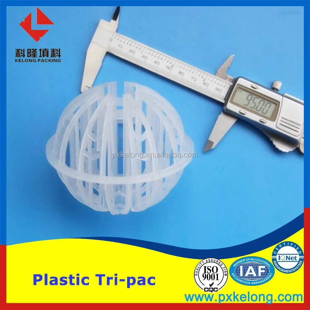 Plastic Random Packing Hacketten Tri Packs - Low Pressure Drop
