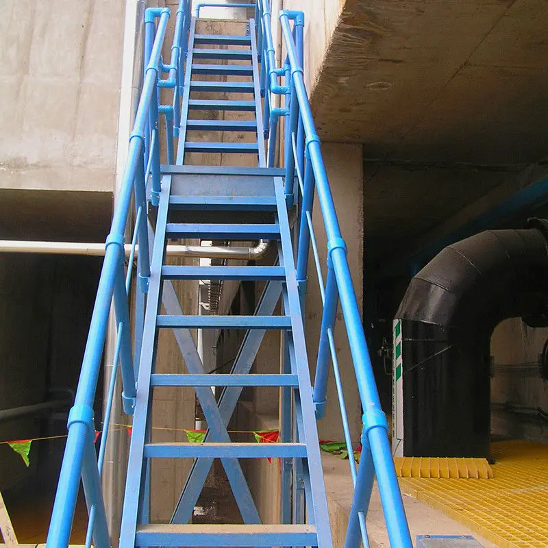 Industrial Fiberglass Plastic Step Ladder Insulated Work Platform ...