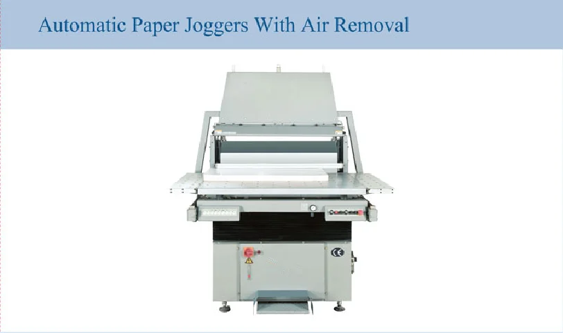 Automatic Paper Jogger Machine With Air Removal - Buy Automatic Jogger ...