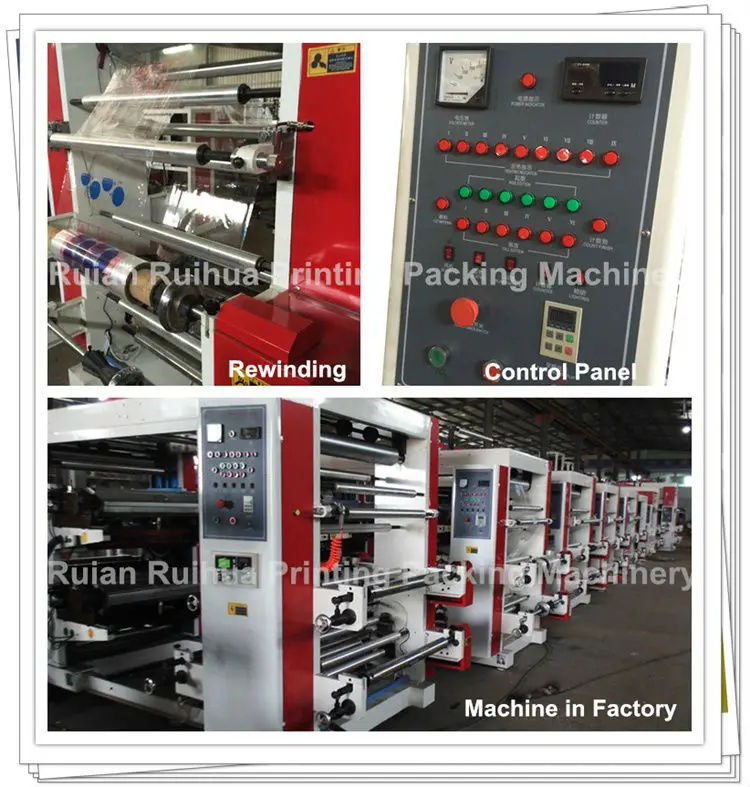 Small Digital Roll To Roll Paper Label Flexographic Printing Press ...