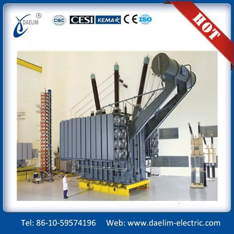 500mva Transformer 3 Phase 400kv Oil Immersed Power Transformer - Buy 3 ...