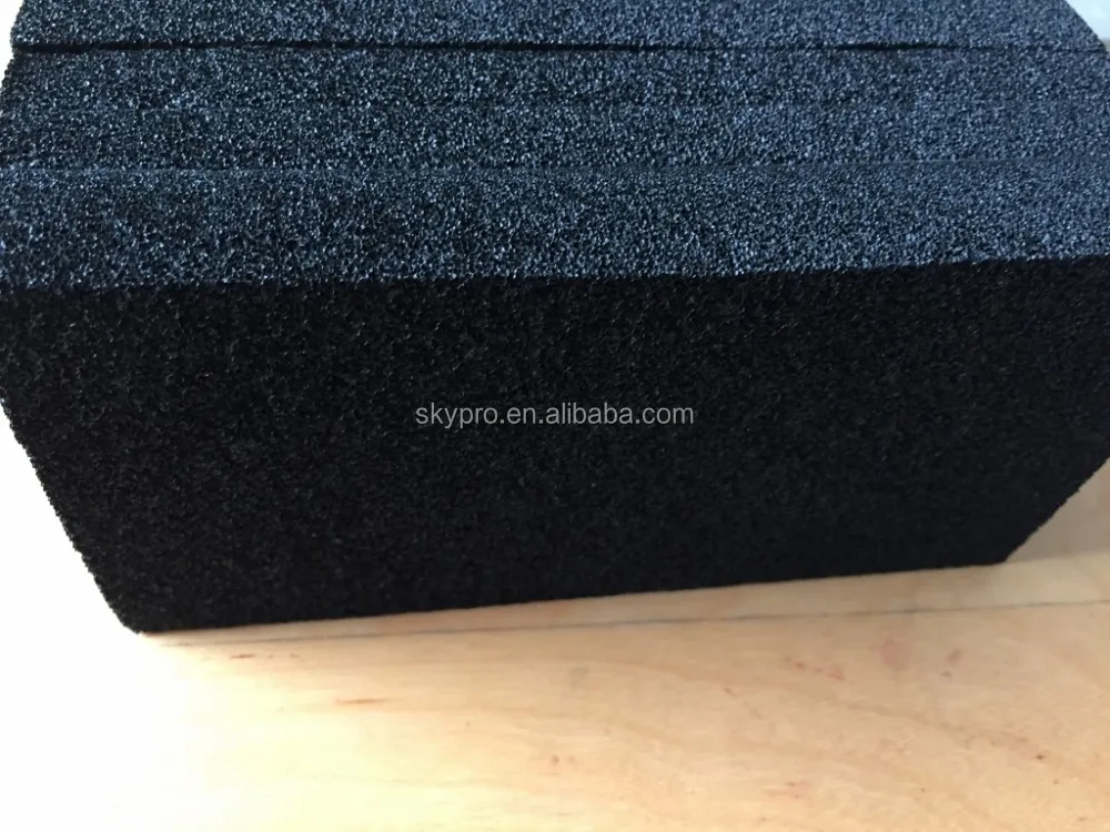 High Density Black Open Cell 5mm 3mm Epdm Rubber Foam Neoprene Foam ...