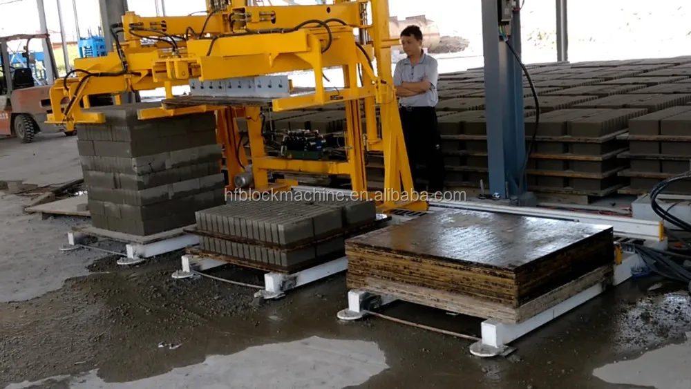 Automatic Brick/block Stacking Machine,Block And Pallet Splitter - Buy Block Stacking Machine ...