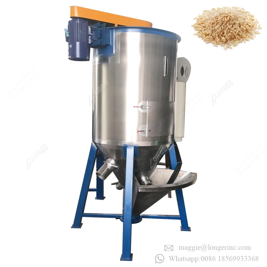 High Quality Corn Grain Dryer Hopper Rice Drying Machine Mobile Small ...