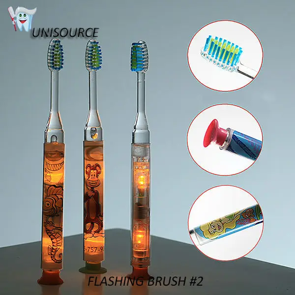 Electronic Fancy Tooth Brush For Kids With Suction Stand - Buy ...