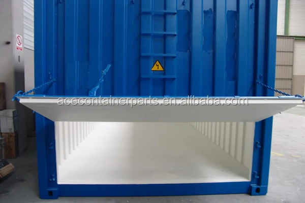Top Loading Front Unloading Steel Floor 20ft Dry Bulk Container - Buy ...