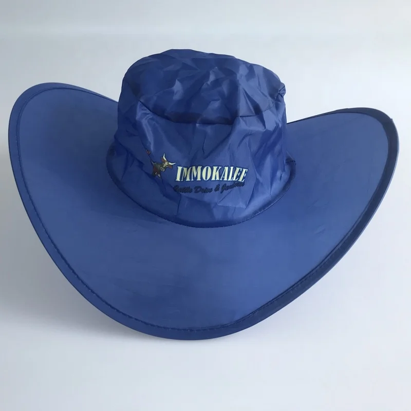 Customized Polyester Foldable Hat - Perfect for Any Event