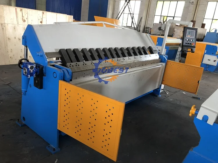 3*2500mm Hydraulic Sheet Metal Box Folding Machine with 500mm Push Back ...