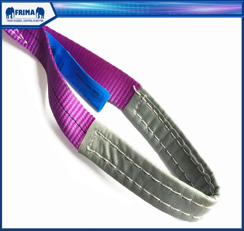 Different Length Of Polyester Pipe Lifting Webbing Sling - Buy Soft ...