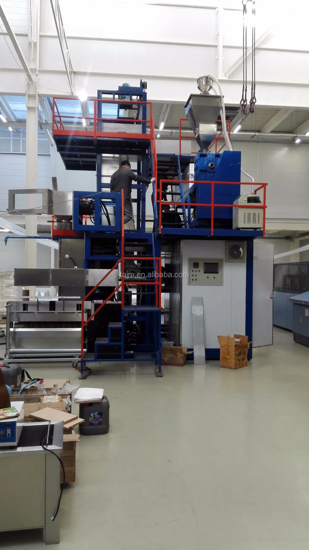 Pp Fiber Extruder Filament Production Line / Textile Fdy Multifilament ...