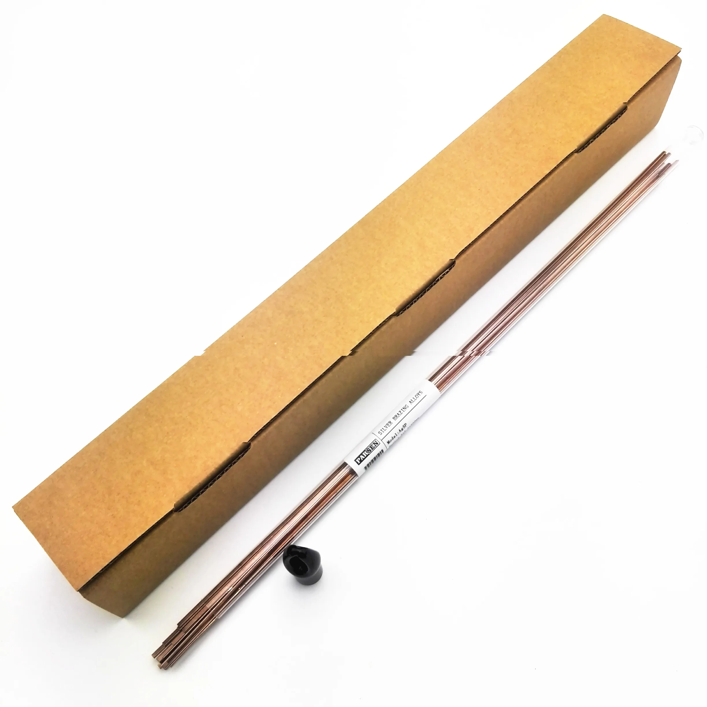 Flat Rod Copper Phosphorus Silver Brazing Alloys 5% Copper Weld Rod ...