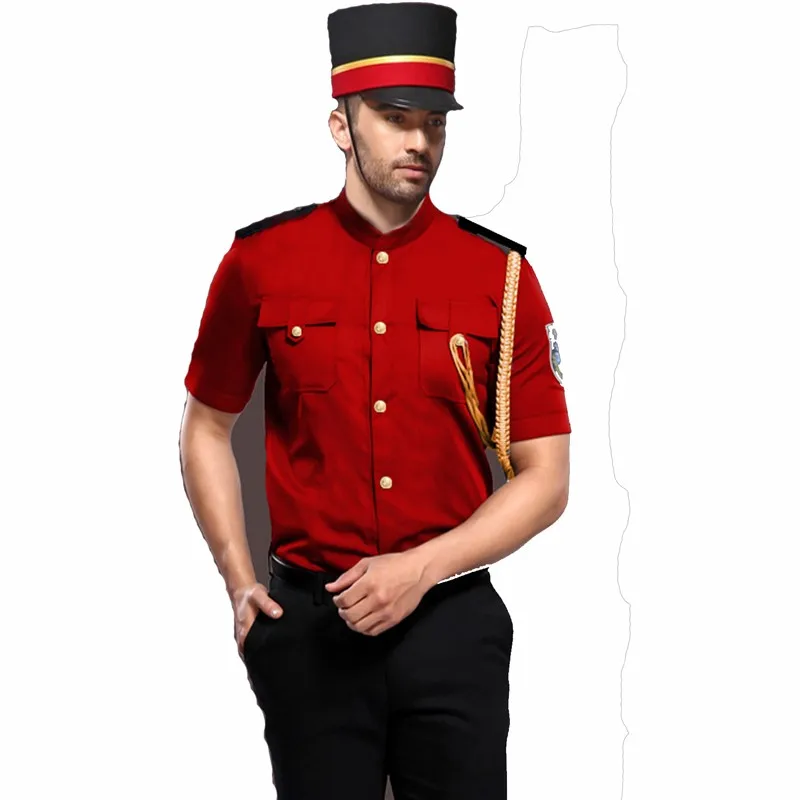 High Quality Security Guard Uniform/dress Royal Guard Uniform - Buy Red ...