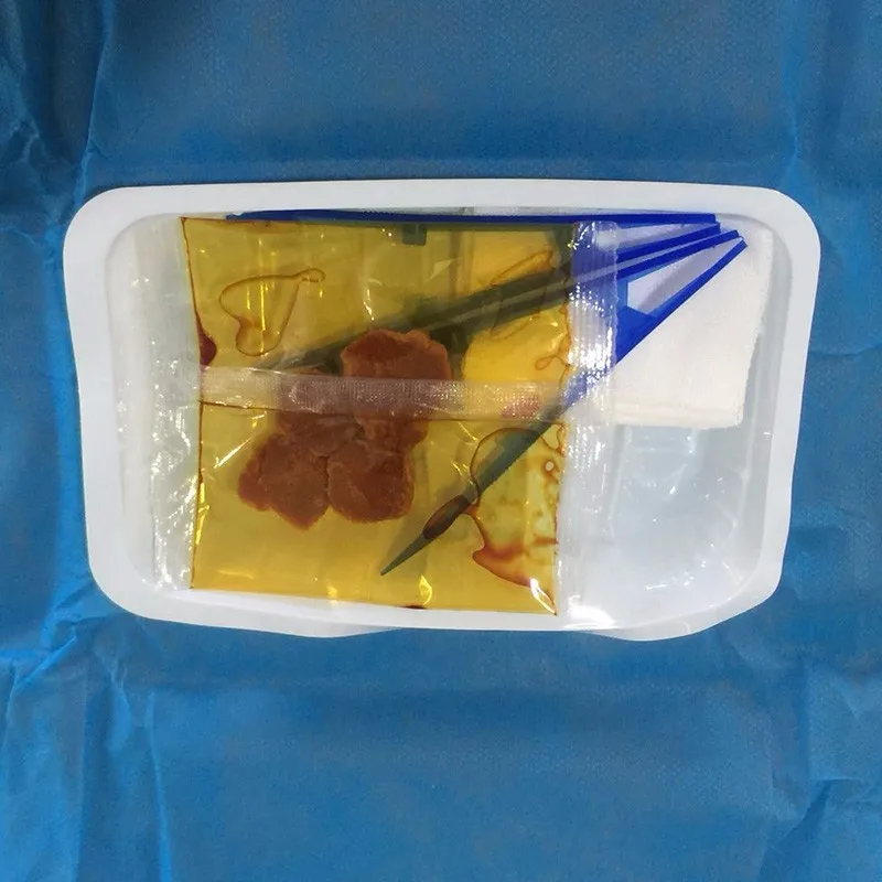 Disposable Medical Sterile Basic Wound Dressing Set - Buy Basic Wound ...