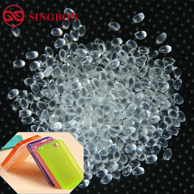 Transparent Thermoplastic Tpu Polyurethane Pellets Raw Material - Buy ...