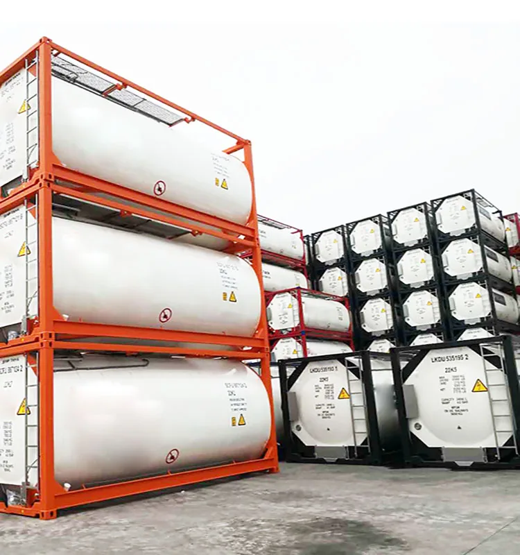 20 Feet 40 Ft Sodium Hypochlorite Storage T11 T14 Iso Tank Container ...