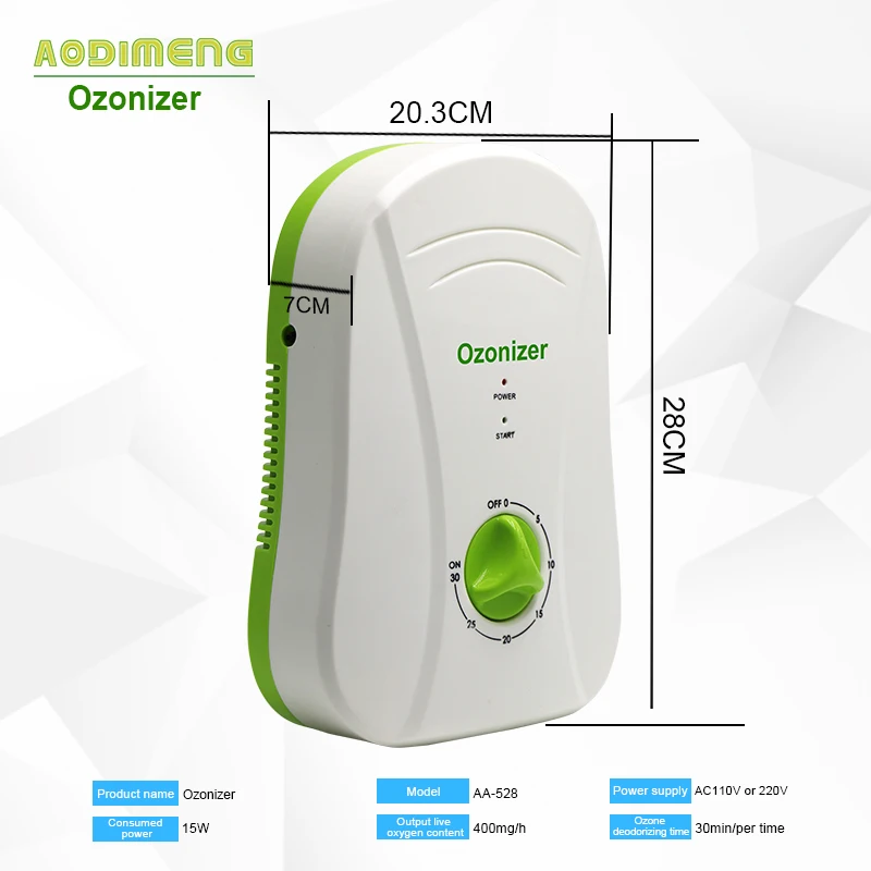 Household Ce Price Ozonizer 2c Ozonator Water Ozonator Ozone Generator ...