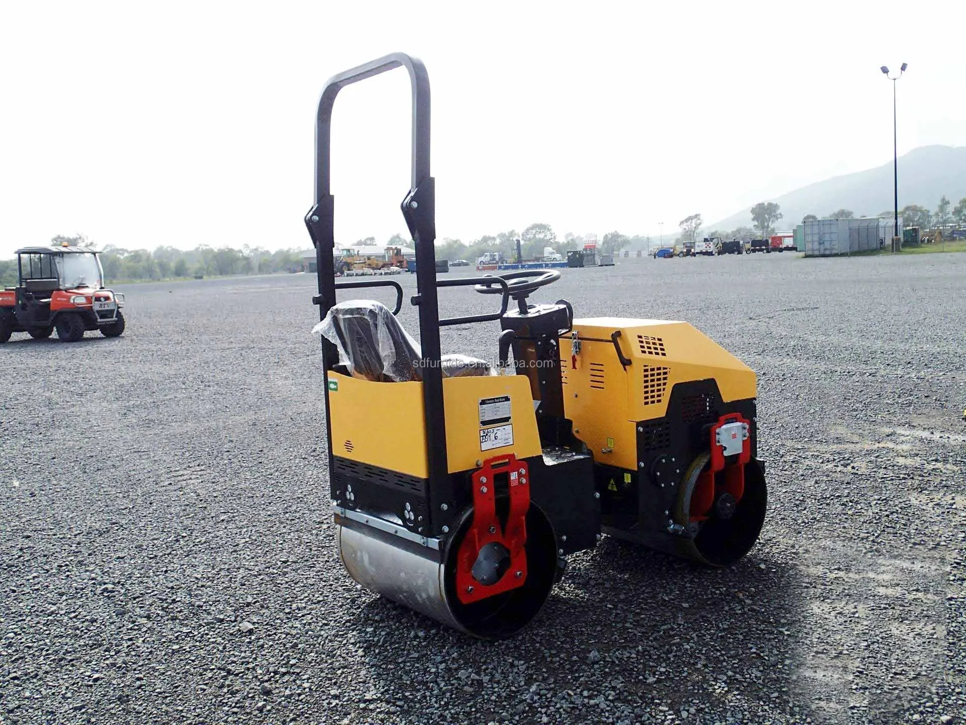 FURD doble tambor 1 tonelada compactador vibratorio rodillo (FYL-880)| Alibaba.com