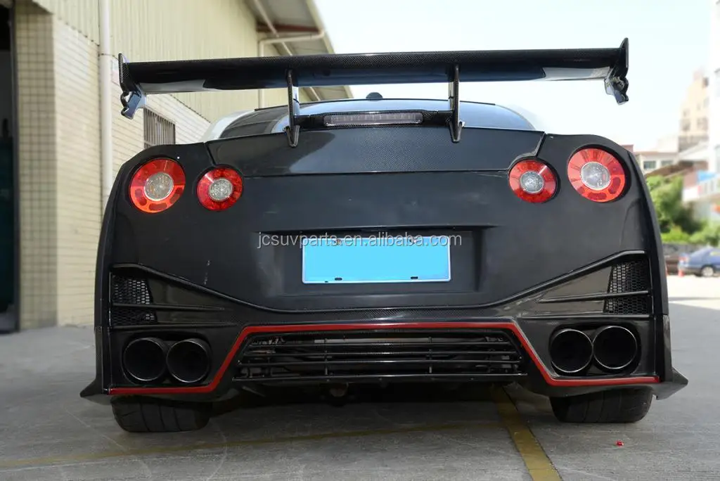 Nissan R35 Gt-r Carbon Fiber Rear Spoiler & Wing Oem | Wholesale