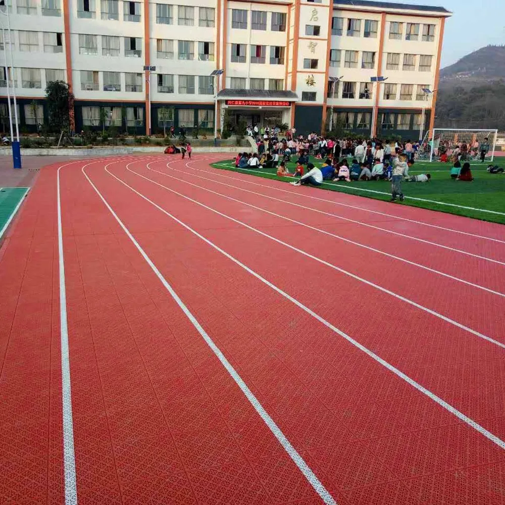 IAAF Approved Pp Interlocking Outdoor Sport Floor - Running Track