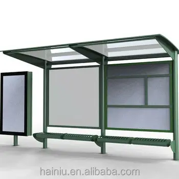 Stainless Steel Bus Stop - Buy Bus Stop Shelter,Metal Bus Stop Shelter ...