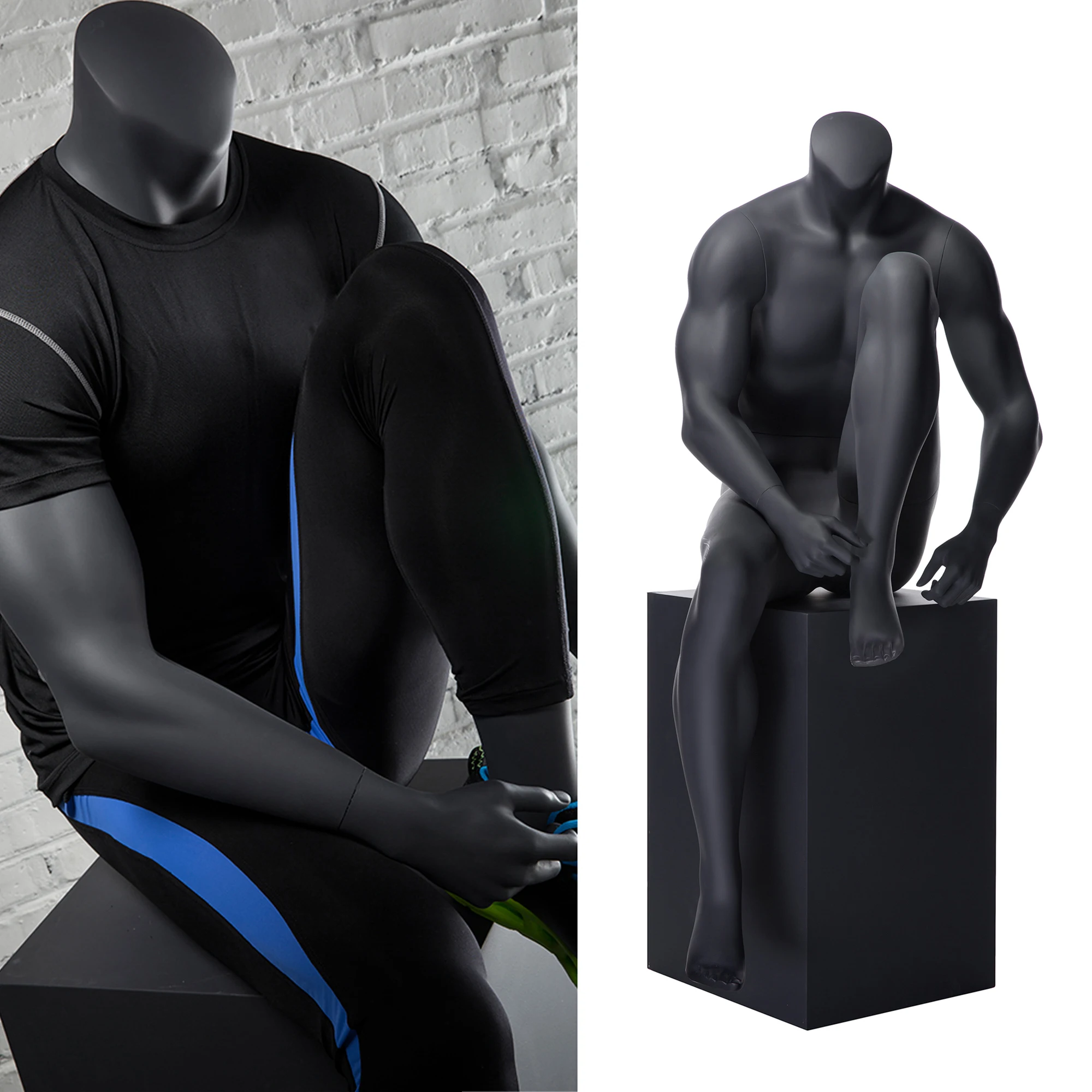 Muscular Male Mannequin - Perfect for Sports Store Display