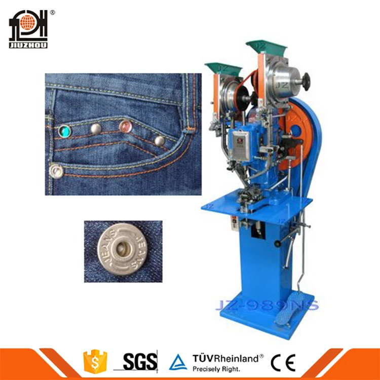 Fully Automatic Plastic Snap Button Fastening Machine