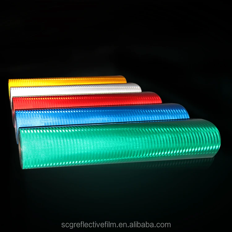 Custom Printable Conspicuous Prismatic Reflective Sheeting Vehicle ...