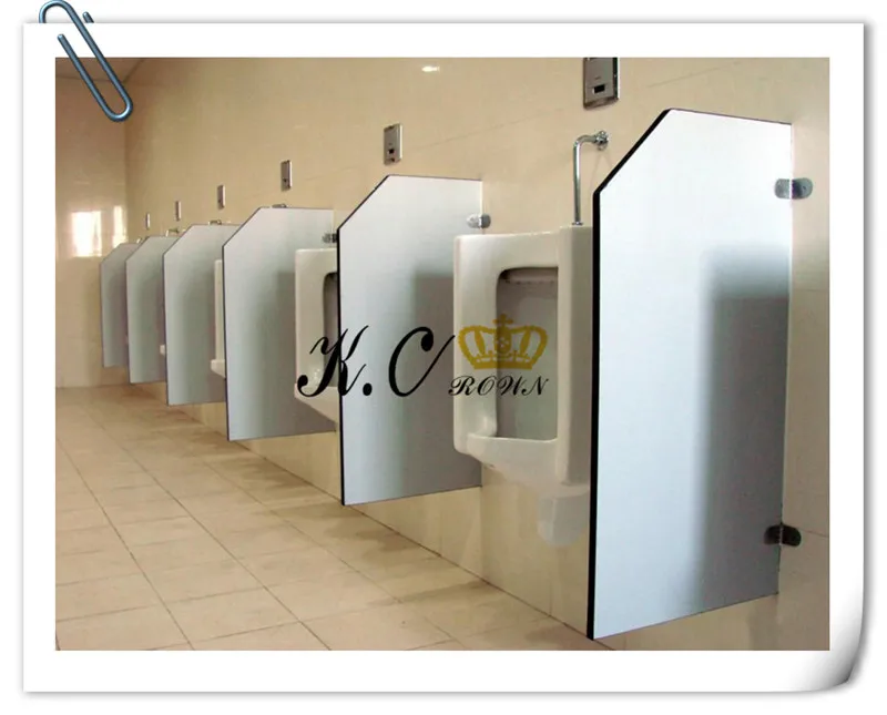 HPL Toilet Cubicle Urinal Partition - ADA Compliant Details