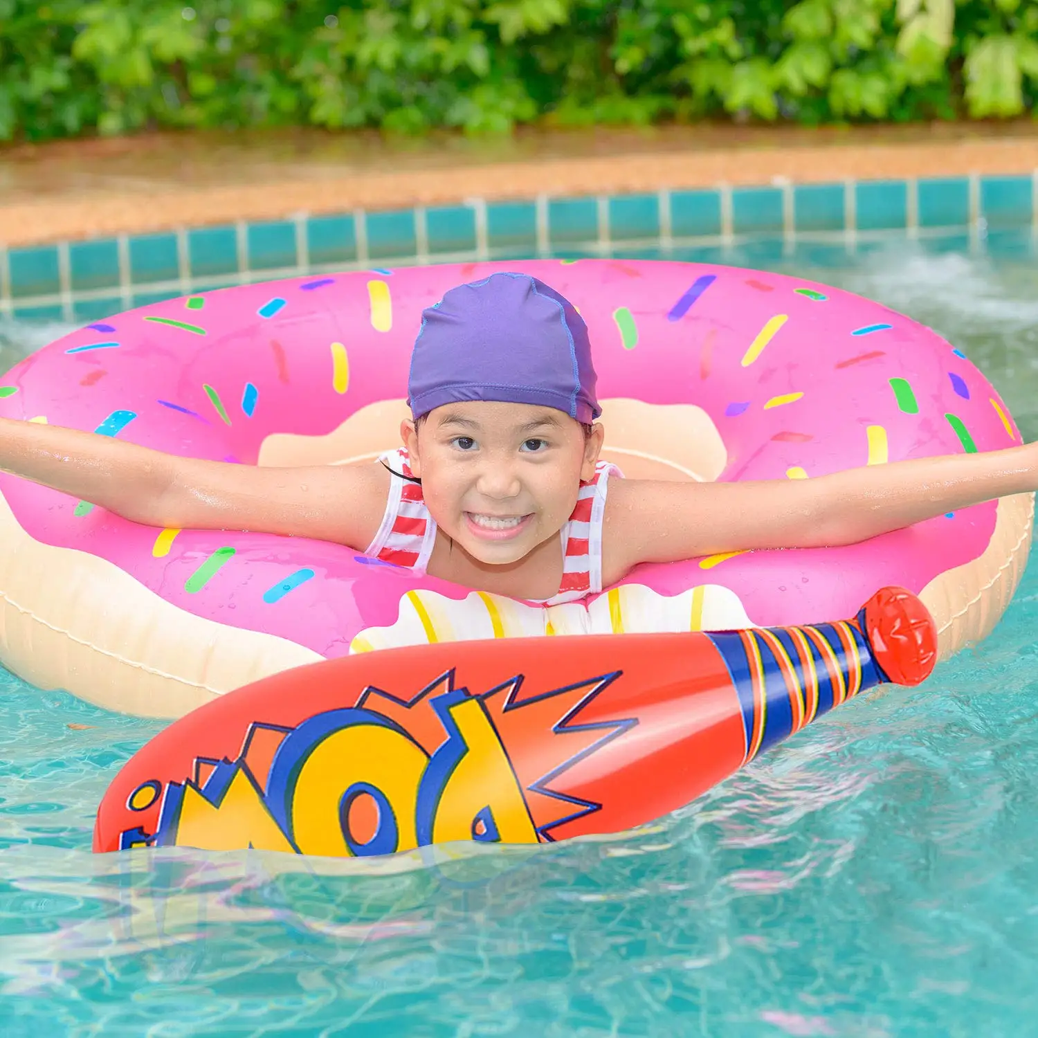 Wholesale Pvc Inflatable Baseball Bat With Pow Design - Buy Plastic ...